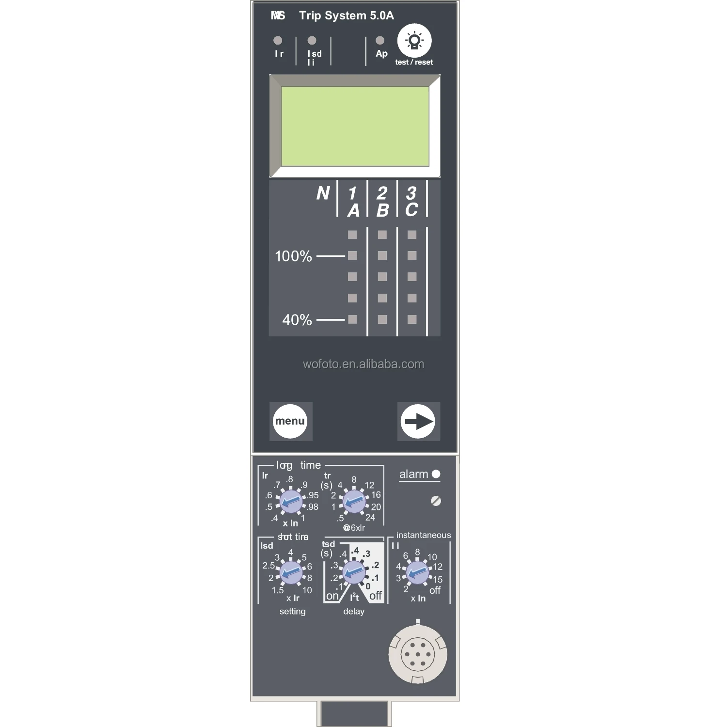 MVS Trip System 6.0V Schneider Trip Unit for Air Circuit Breakers