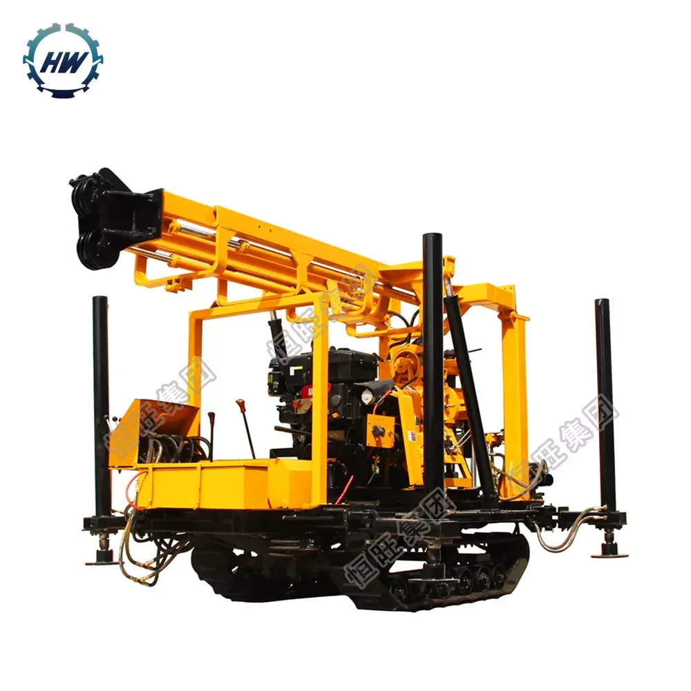 Deep Well Drilling Machine - Portable Tricycle Mounted Diesel