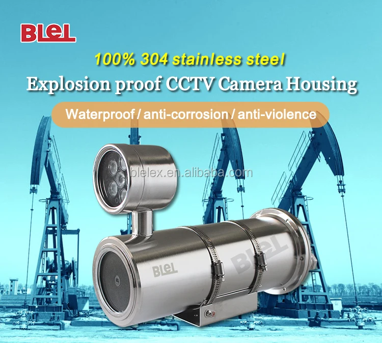 Explosion Proof IR Camera Enclosure - 304 Stainless Steel