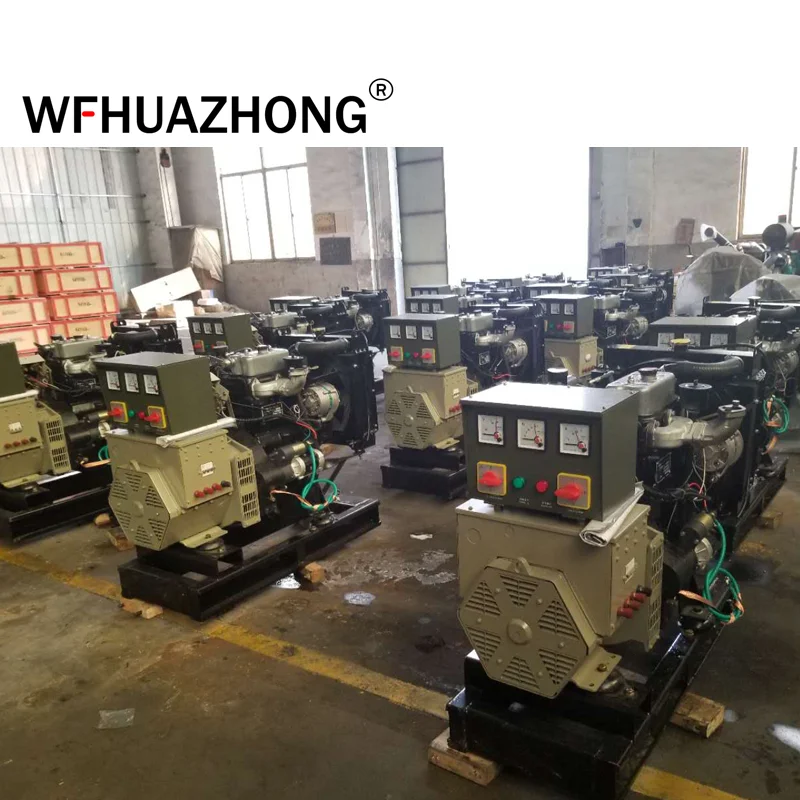 2021 New Type 20kw Diesel Generator Powered By Twin Cylinder Engine In ...