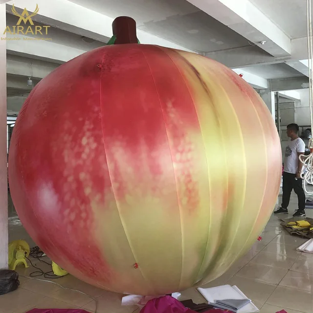 Giant Inflatable Peach Fruit Models Decoration For Outdoor Advertising ...