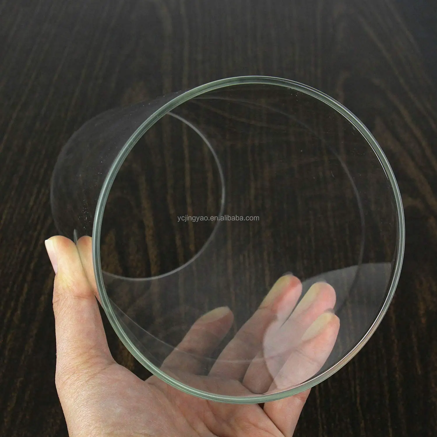 Clear Borosilicate Glass Chimney Tube - Perfect for Home Lighting