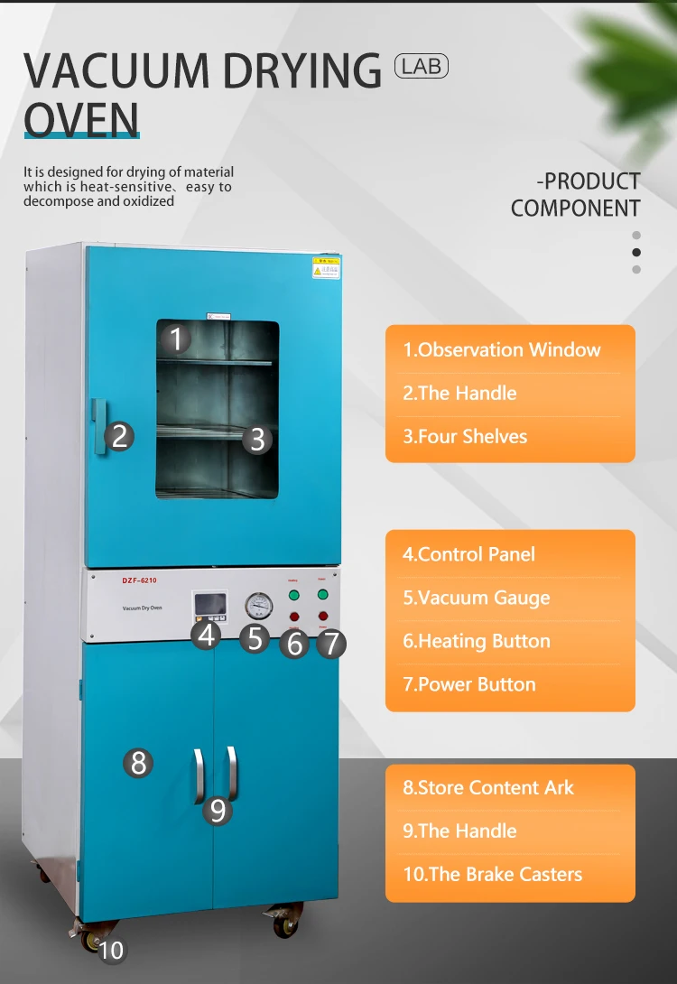 DZF-6210 Lab Vertical Vacuum Drying Oven - Competitive Price
