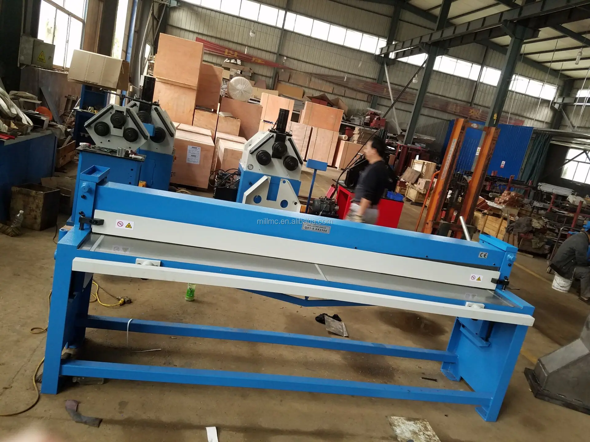 Q01-1.5x1500 / Q01-1.25x2000 Ttmc Plate Shearing Machine Sheet Metal ...
