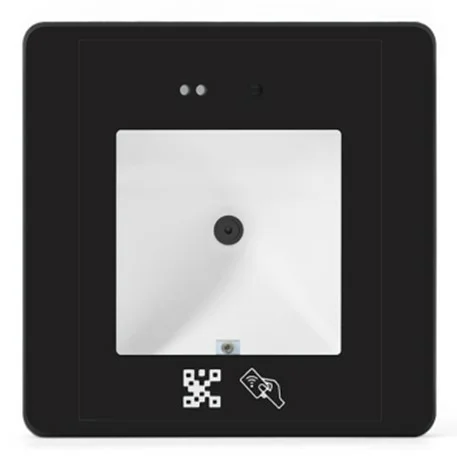 Wall Mounted Rfid Nfc Qr Code 2d Barcode Reader With Wiegand Rs232 For ...