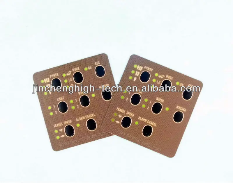 320A 320L E320 Excavator Spare Parts - Monitor Keypad Sticker for ...