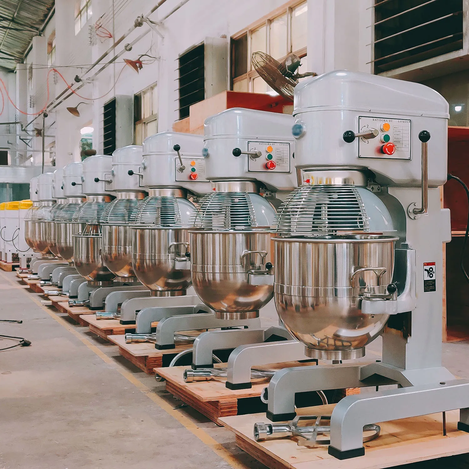 B20f 20l Ce Stainless Steel Commercial Planetary Flour Dough Mixer ...