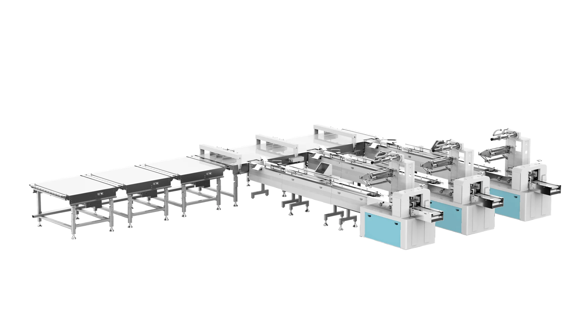 Automation Side Sorting Feeding Packaging System - Turkey Project