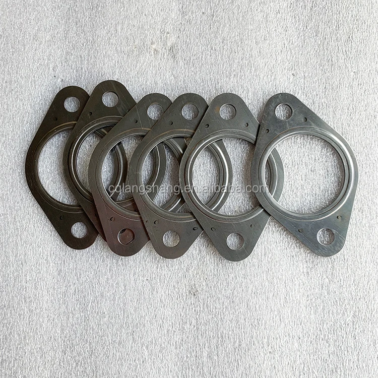 Juntas de colector de escape, piezas de motor diésel para Cummins 6CT ...