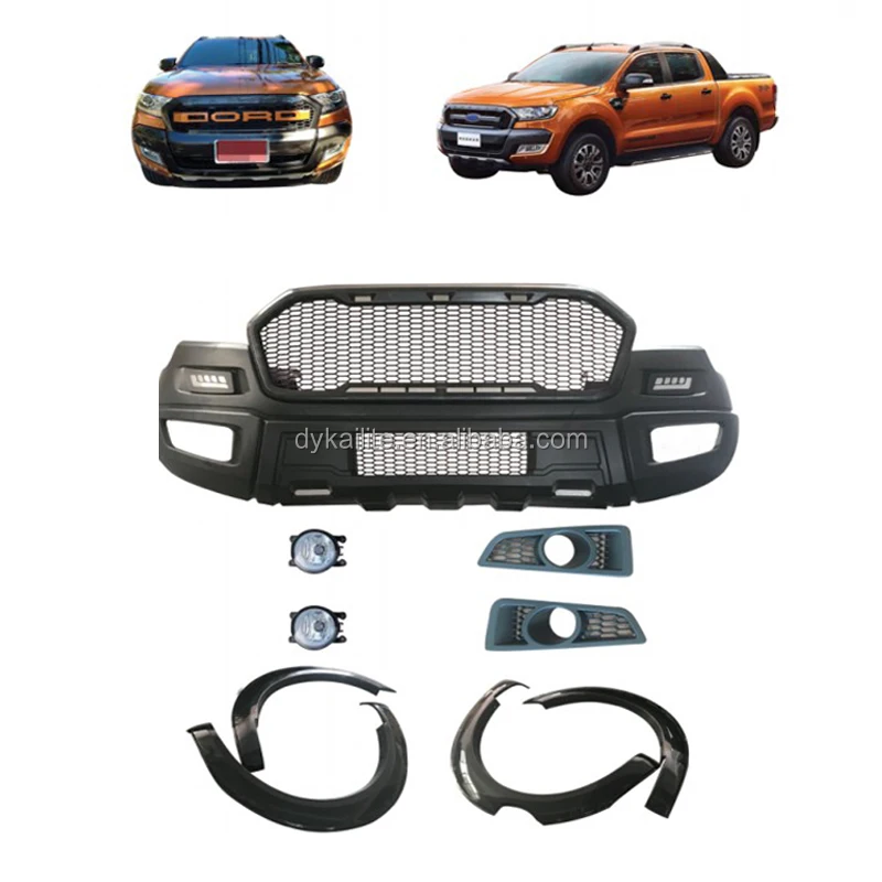 Klt-254-high Quality Front Bumper Body Kits For 2015 Ranger T7 Upgrade ...