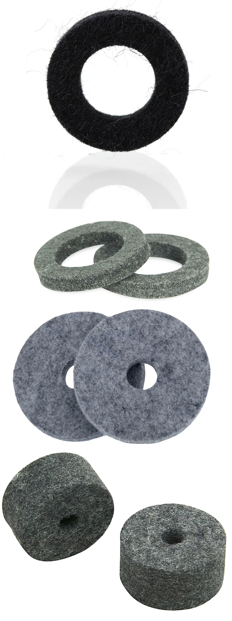 Custom felt wool o-ring seal gaskets washers| Alibaba.com