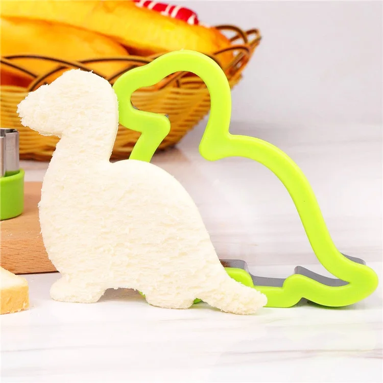 Colorful Animals Shape Stainless Steel Sandwich Cookie Cutter For Kids ...