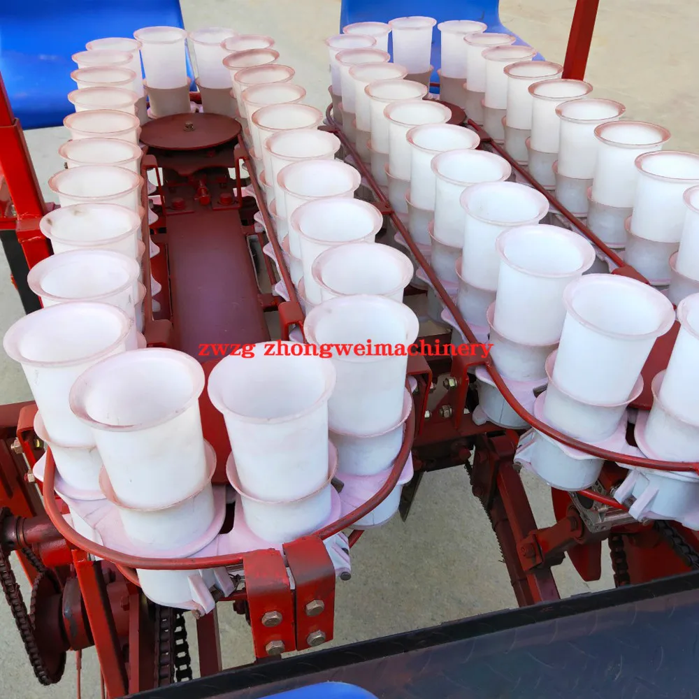 4 Rows Self-propelled Cabbage Transplanter Seedling Transplanter ...