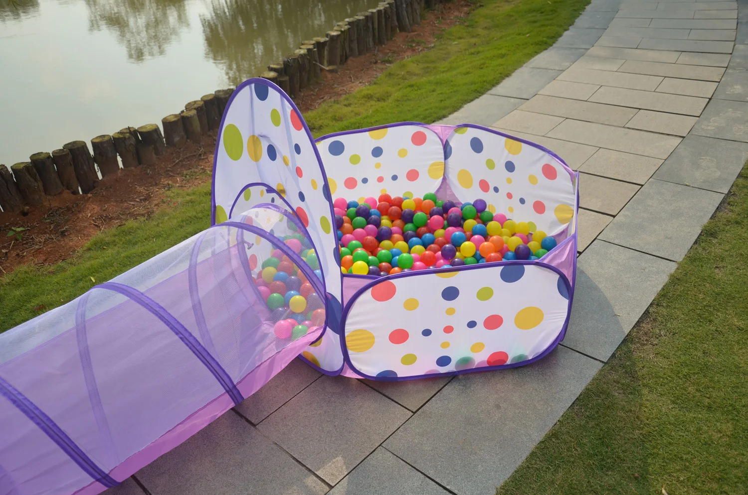 Child Toy Ocean Ball Pool Pop Up Diy Foldable Kids Play House Baby Tent ...