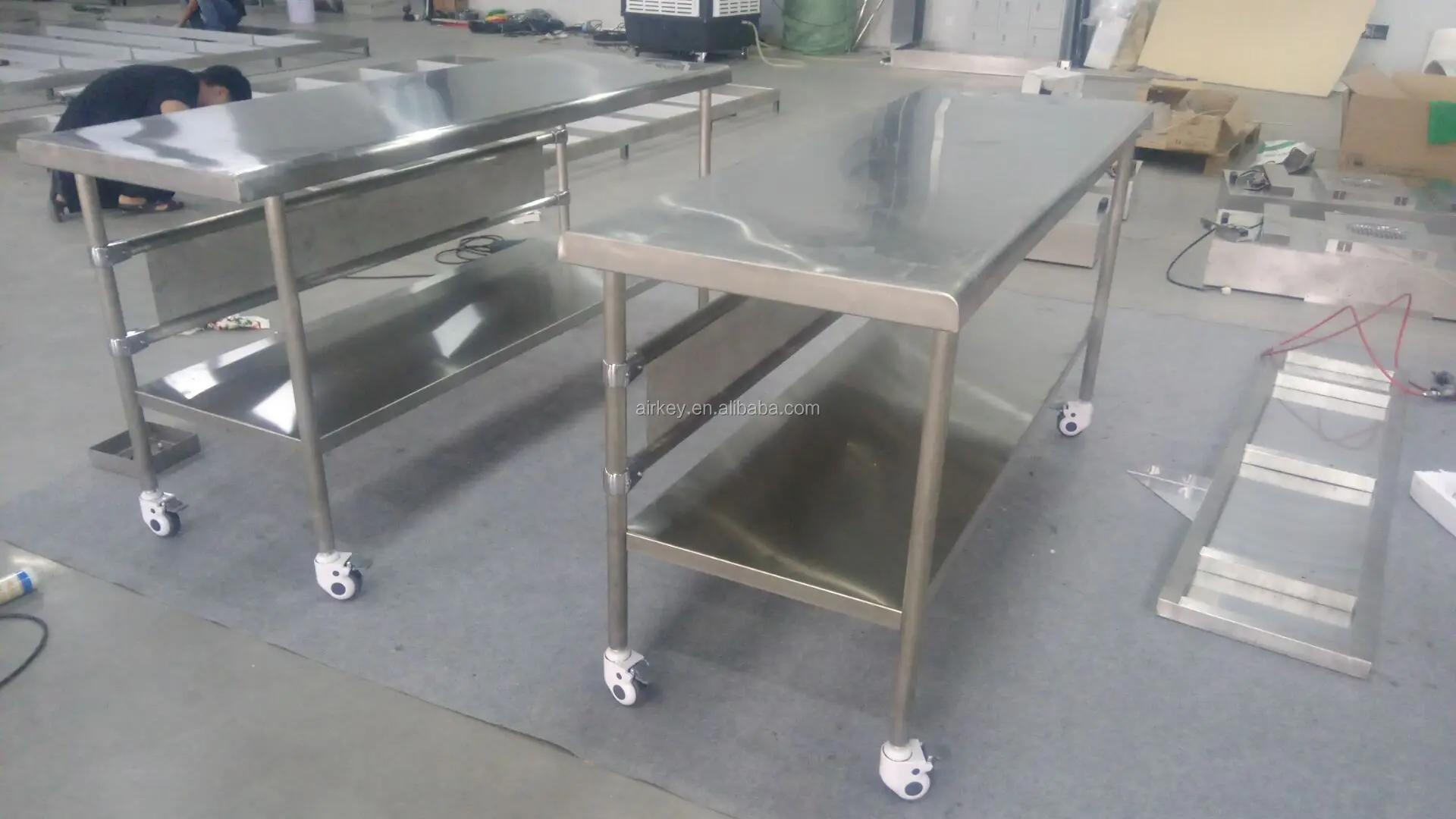 Airkey Fabricated Clean Room Furniture Ss Clean Wardrobe Ss Table And ...