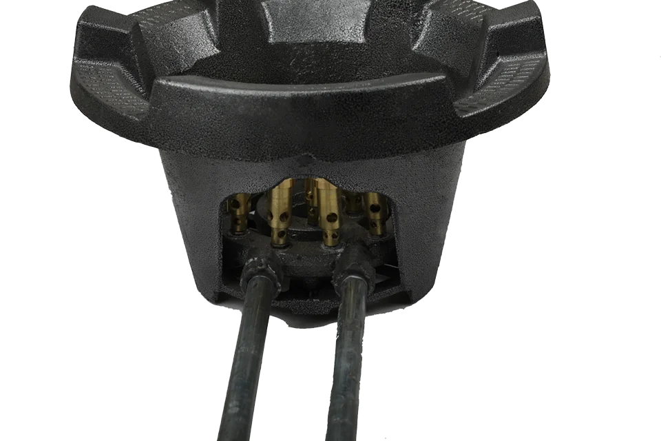 High Heat Outputs Brass Injector Nozzle 18 Tips Jet Wok Gas Burner