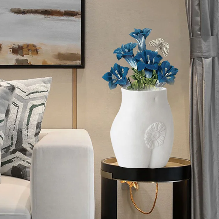 Body Flower Vase Vases - Modern Boho Chic Decor Pieces