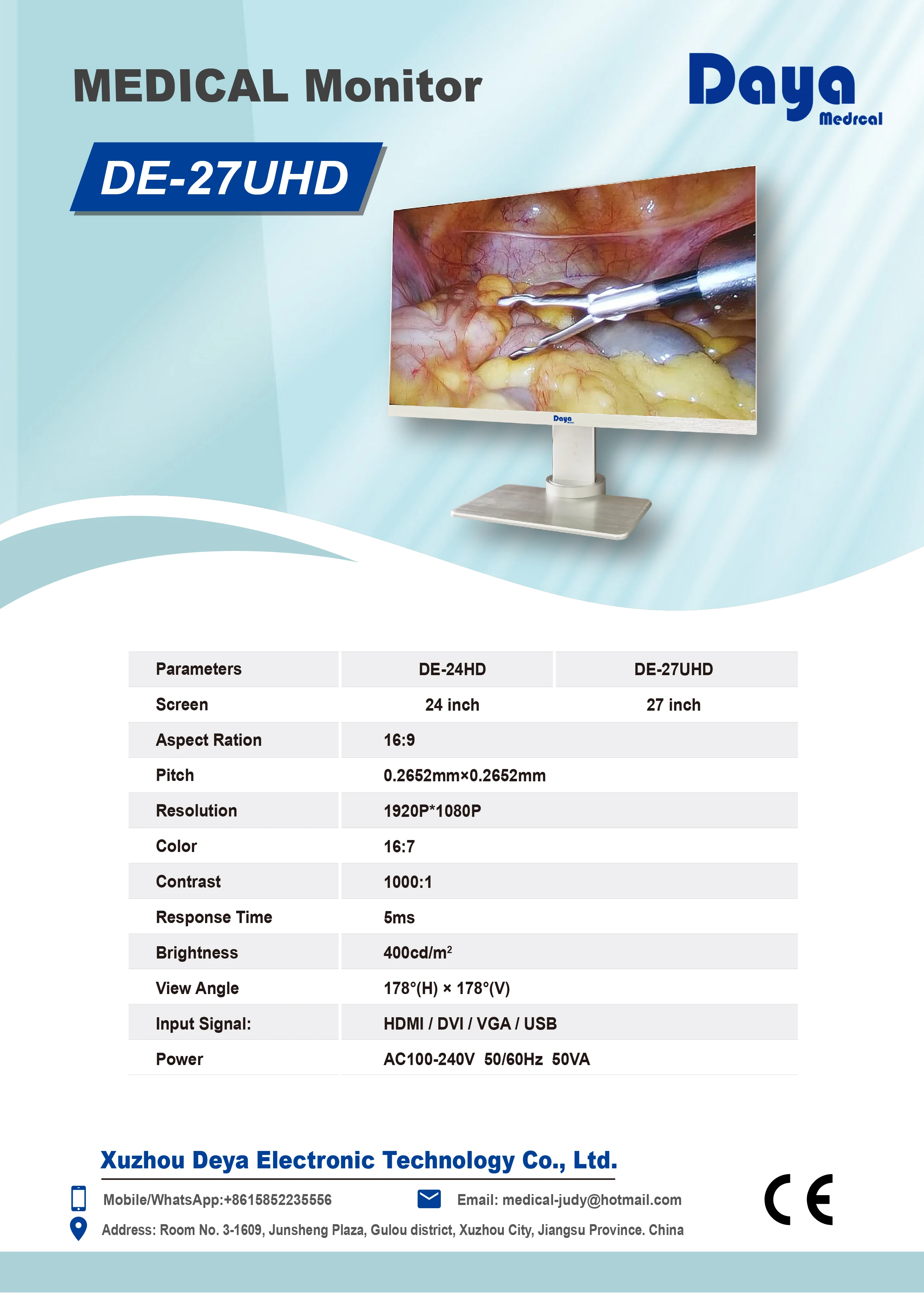Medical Grade Endoscopic Color Lcd Display Monitor - Buy Medical Grade ...