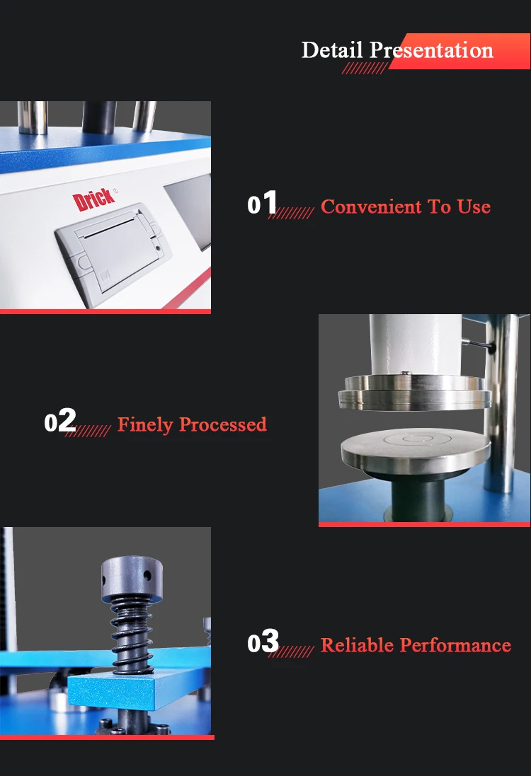 Iso 12192 Crush Testing Machine/lab Equipment Compressive Strength-ring ...