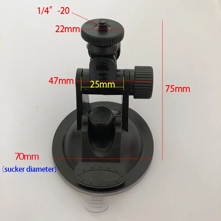 Universal Mini Camera Suction Mount - Durable & Adjustable