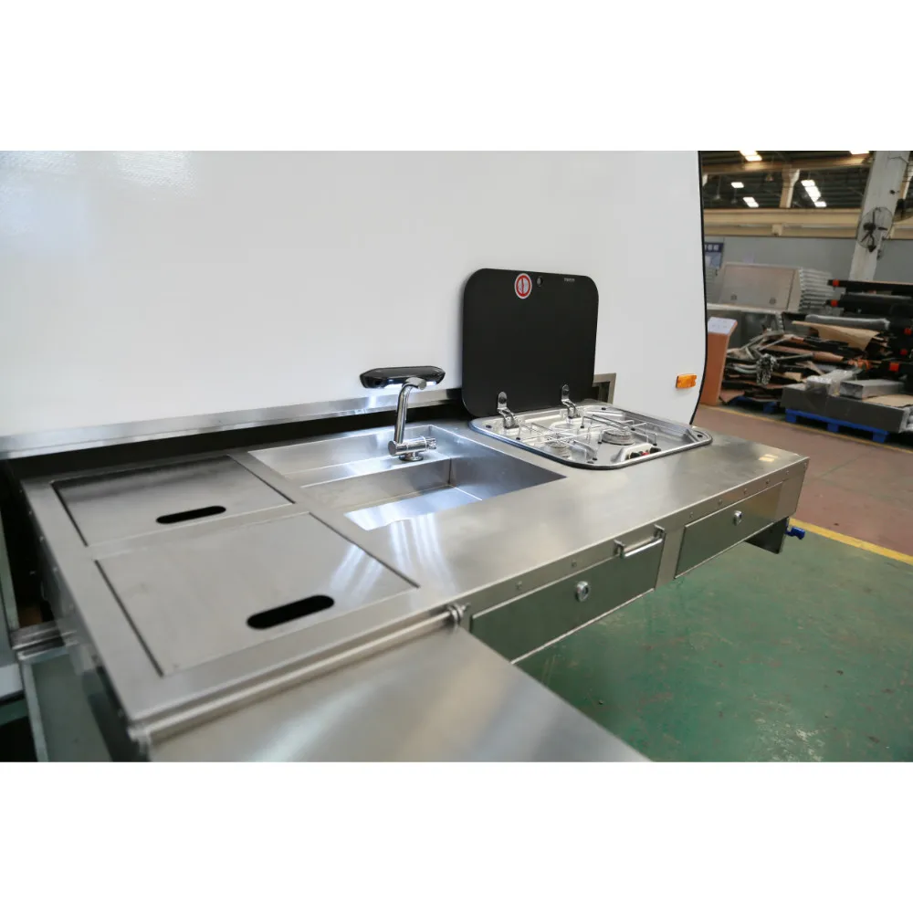 Teardrop Camper with Slide Out Kitchen - Perfect for Travel