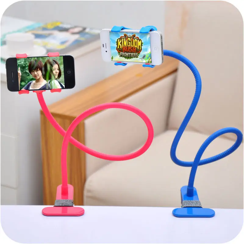 Flexible Metal Long Arm Lazy Phone Holder,Lazy Bracket Mobile Phone ...
