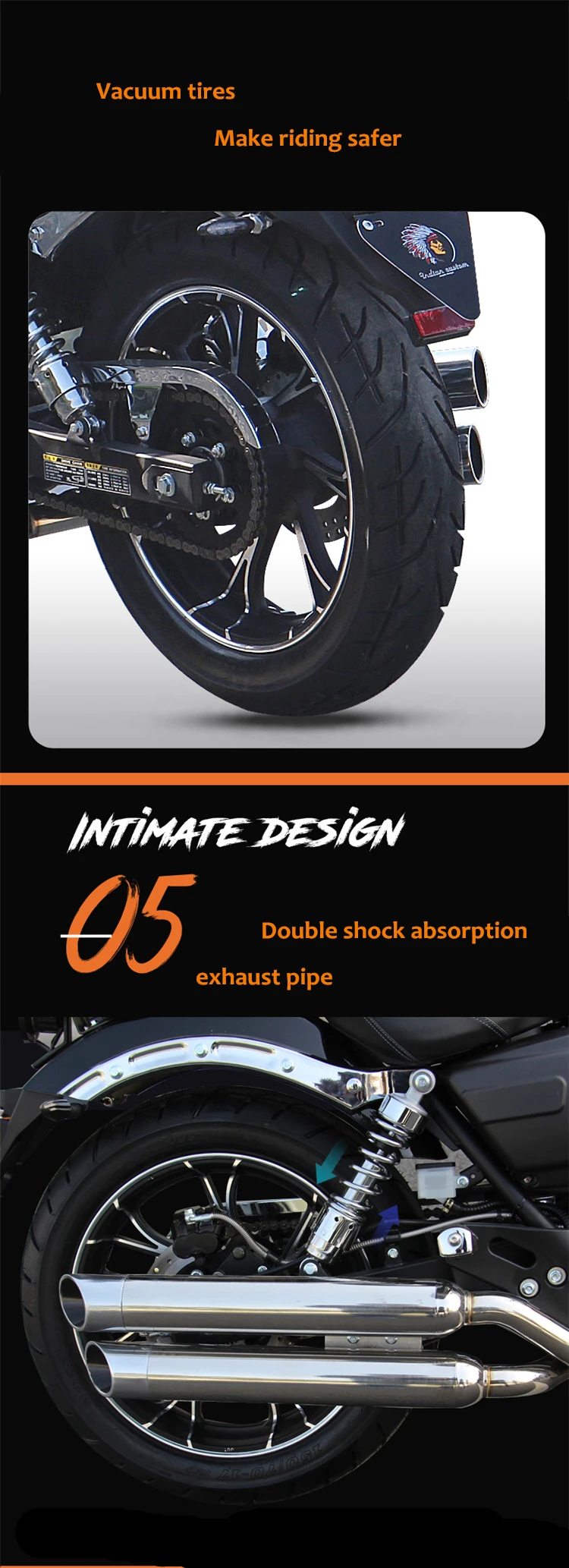 400cc Motorcycle 2 Cylinder Double Cylinder Engine High Power Gasoline ...