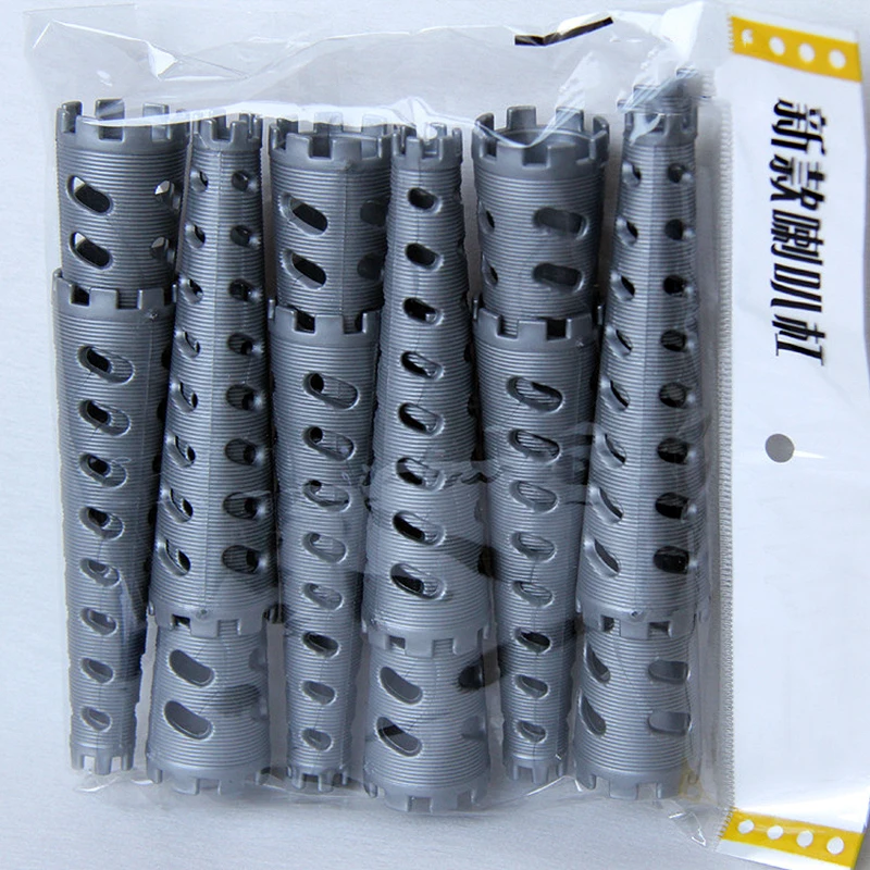 New 48pcs/set 4 Sizes Cone-shaped Hair Perm Rods Magic Diy Curlers Long ...