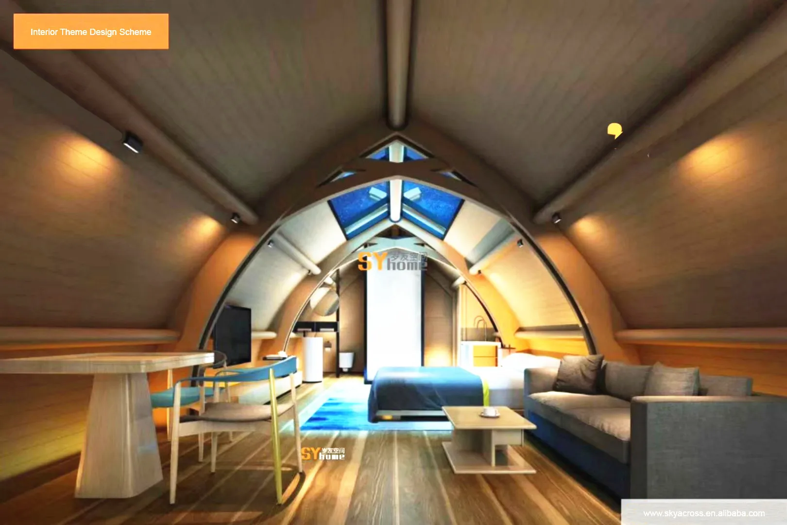 Prefabricated Luxury Ship-Type Houses for Europe & America