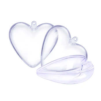 Large Clear Plastic Heart Container - Buy Clear Plastic Heart Container ...