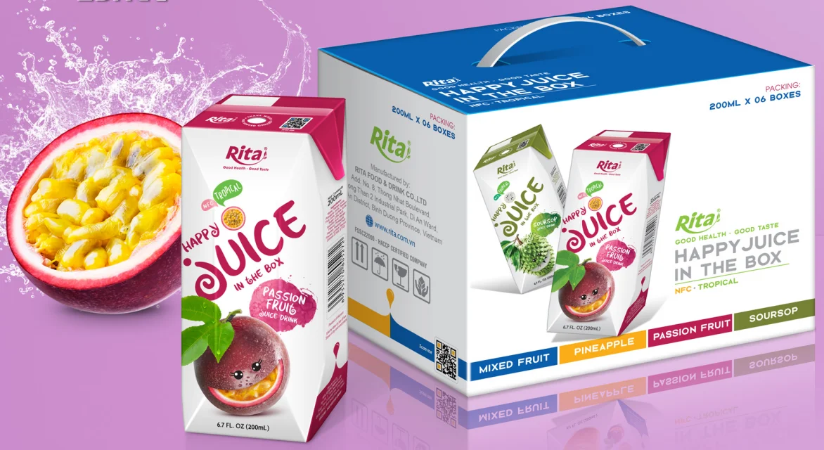 Rts Rita Vietnam Passion Fruit Juice Drink Kids Pak - Buy Vietnam Juice ...