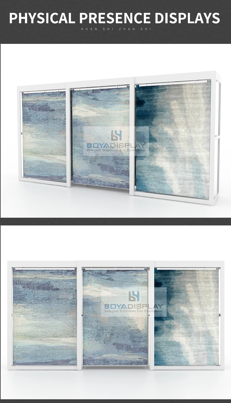 Free Standing Carpet Display Stand Rack For Hanging Large Area Carpet ...