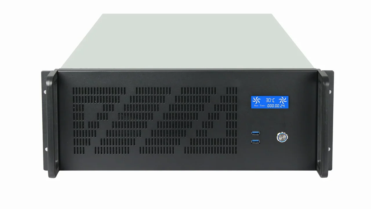 New Design 4u Rackmount Chassis Ai Server Case 12gpu Eatx Mb 8 Hdd ...