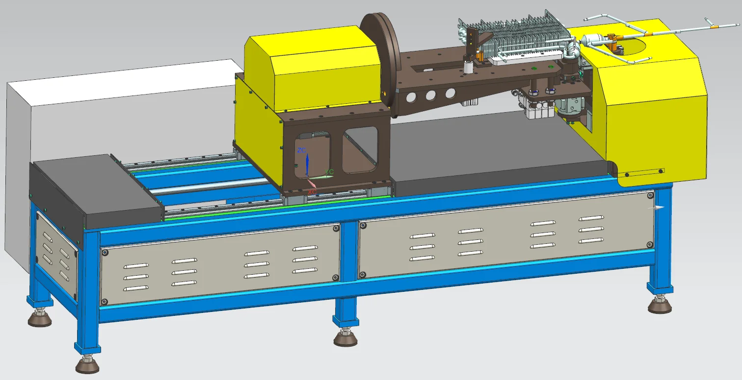 Fin Evaporator End Tube Bending Machine - Buy Fin Evaporator Bending ...