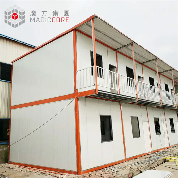 Staff Dormitory Container House 20ft 40ft Portable Container Dormitory ...