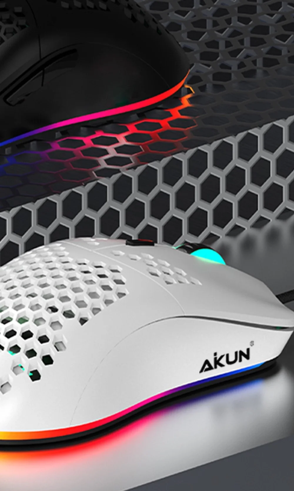 GX73 RGB Gaming Mouse - 7200DPI, Programmable, and Wired