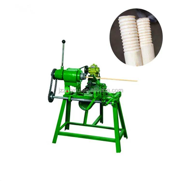 Professional Machine for Making Wooden Screw Broom Handle