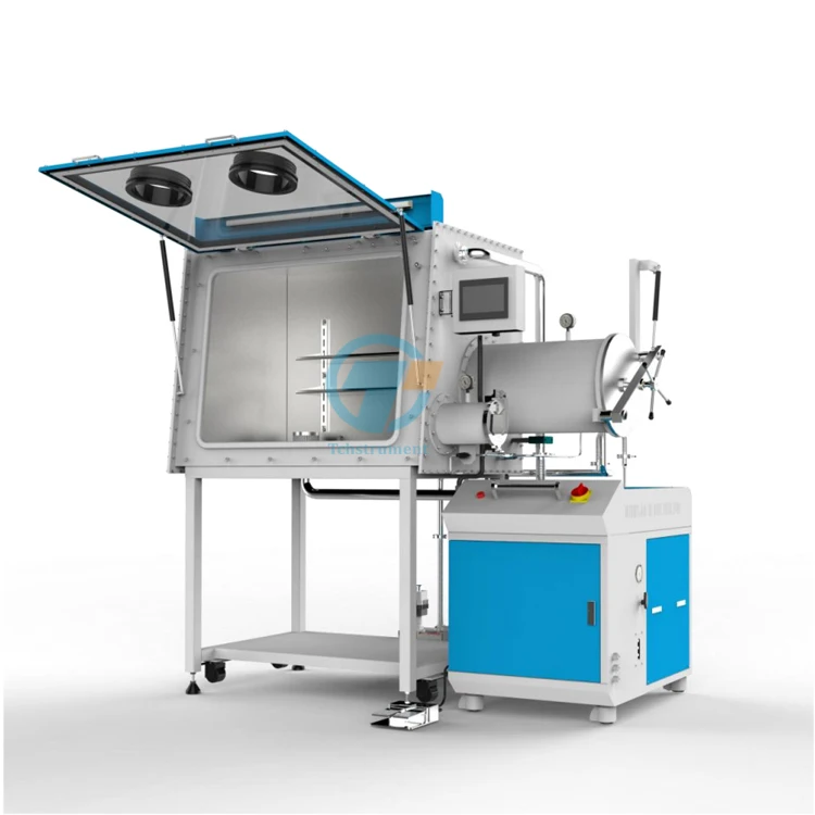 Laboratory Dry Glove Box with H2O