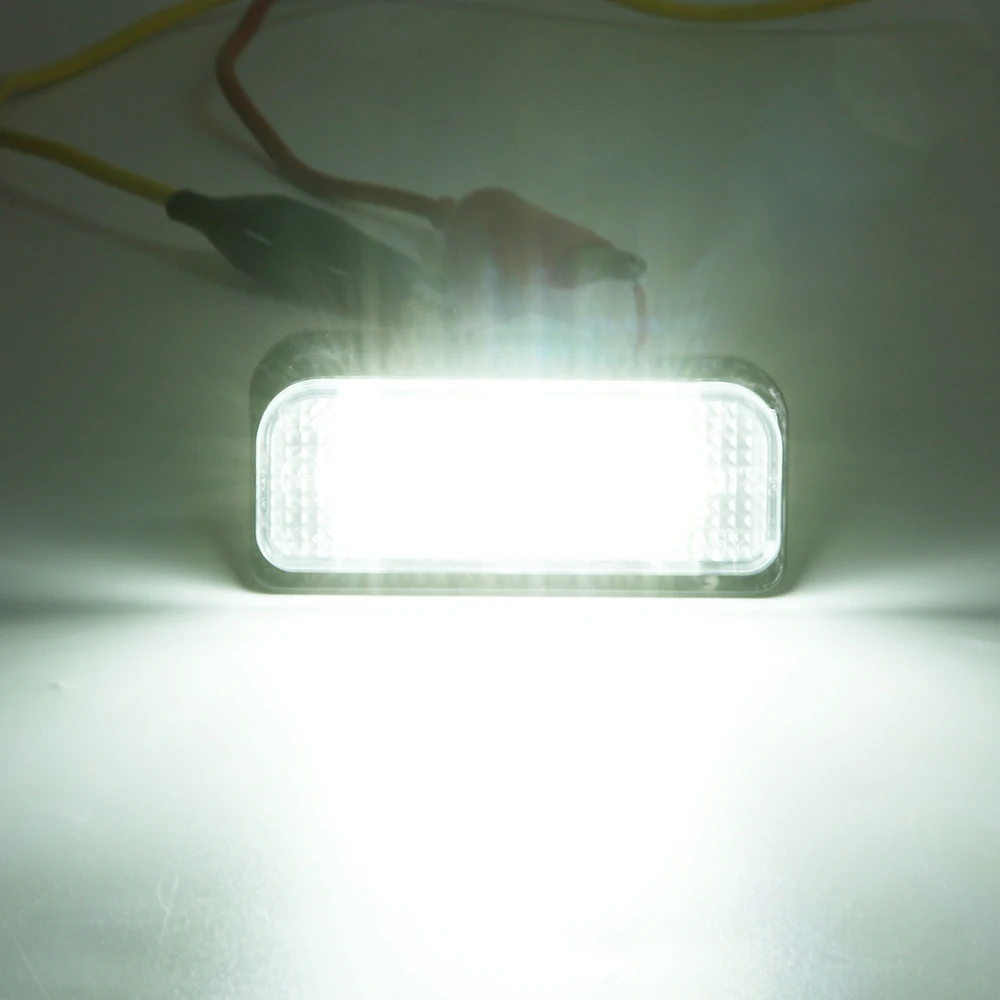 License Plate Light License Tag Lights Xenon White Led Car License ...