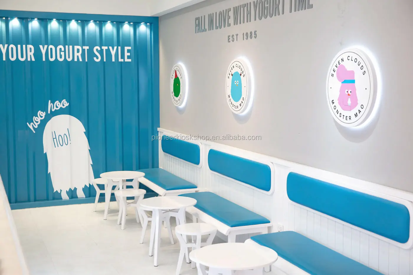 Ice Cream Shop Interior Design - Stylish & Functional