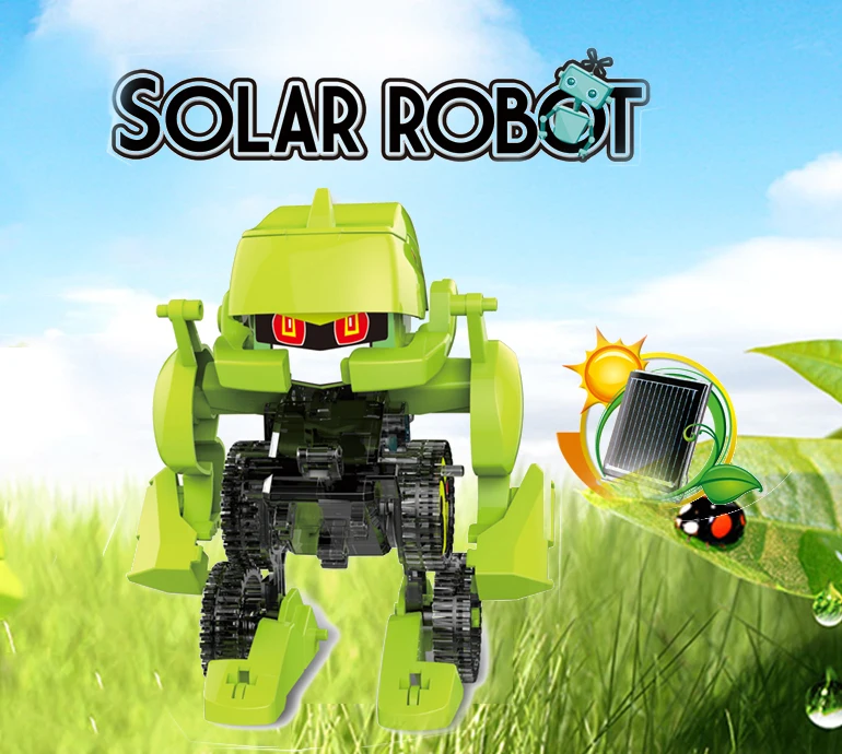 Educational DIY Solar Robot - Inspire Kids' Creativity