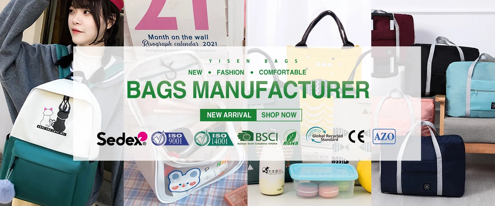 Zhejiang Yisen Bag Co., Ltd. - Backpack/Cosmetic Bag /Cooler Bag/Travel ...