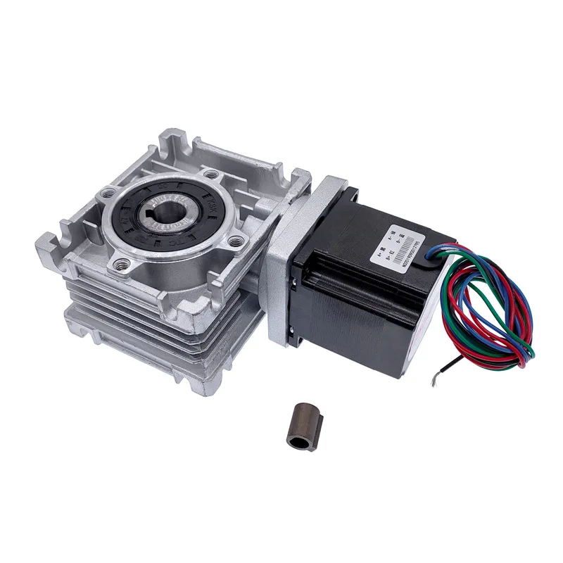 Worm Speed Reducer Rv030 Dc Motor Gearbox 14mm Output 5:1-80:1 Worm ...