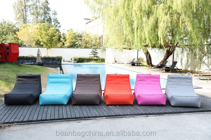 Swimming Pool Bean Bag Beach Chair - Waterproof & Foldable