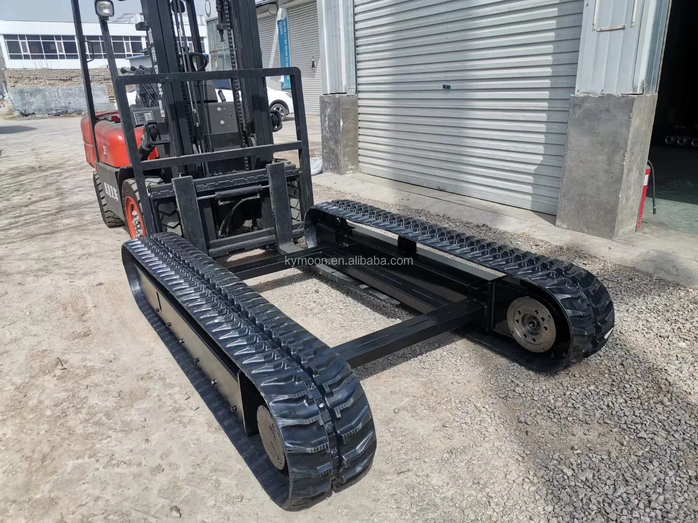 Electric Crawler Chassis,Small Size Undercarriage/robot Rubber Track ...
