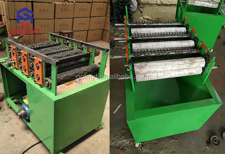 High Efficiency Leaves Stem Separating Machine Bucking Machine Wormwood ...