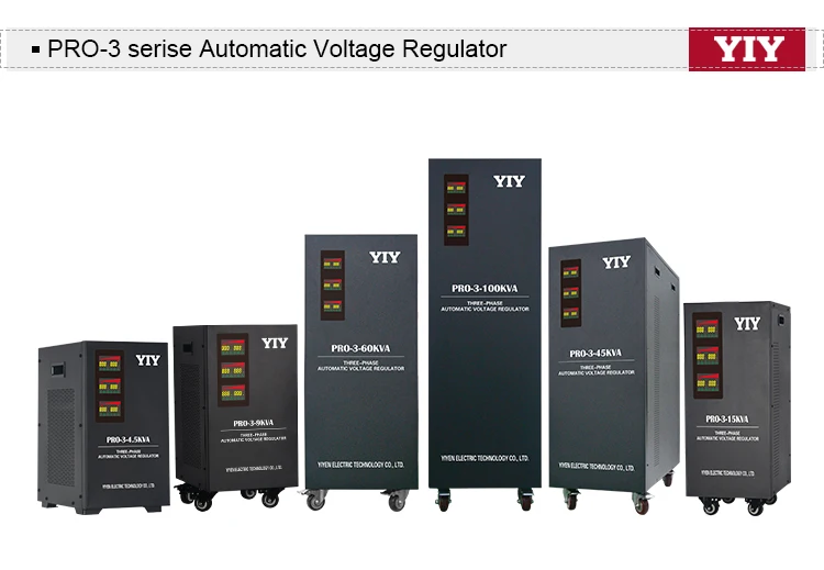Three Phases Stabilizers Pro-3 30kva Frequency Wood Voltage Stabilizer ...