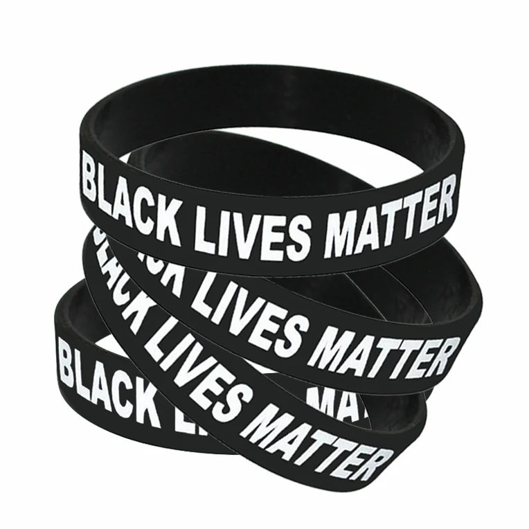 Wholesale Cheap Custom Silicone Wristband I Cant Breathe Black Lives ...