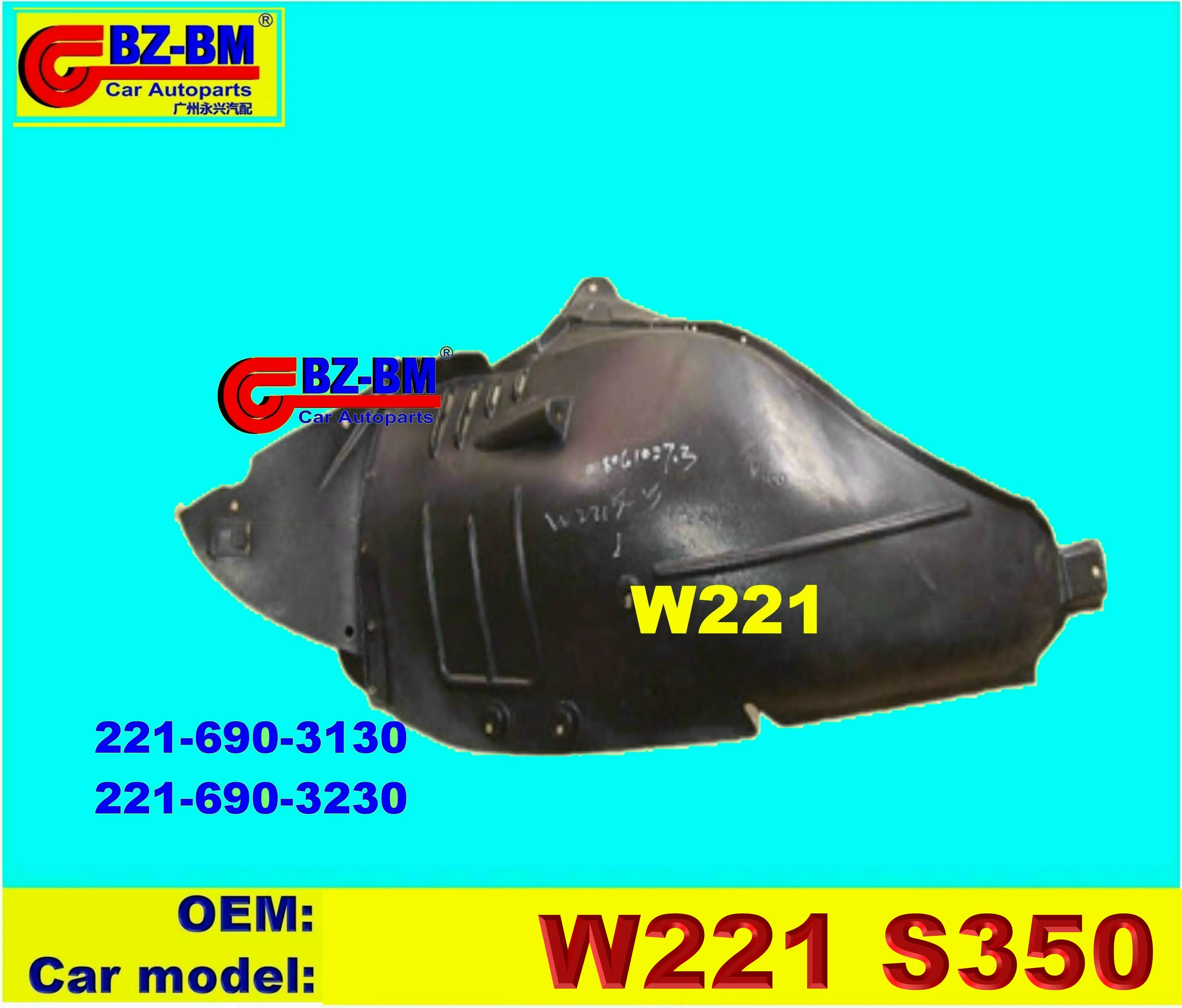 For Benz Front Fender Bumper Cover Grill W204 212 246 213 205 211 203 ...