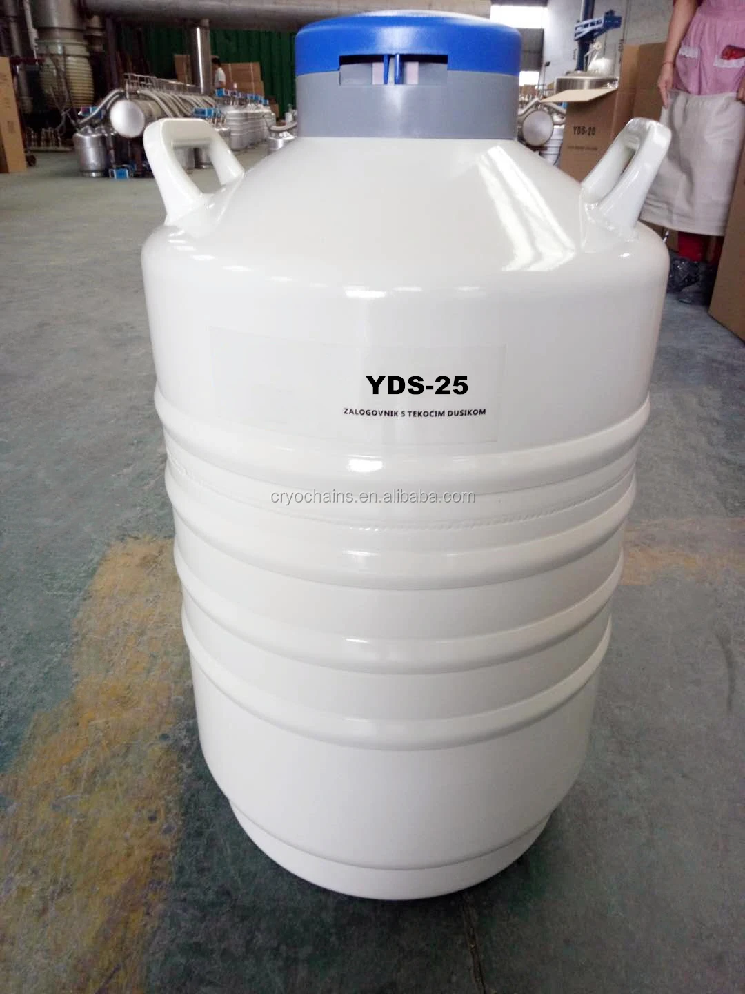 Cryo Dewar Supplier Semen Storage Tank Liquid Nitrogen Container For Artificial Insemination ...